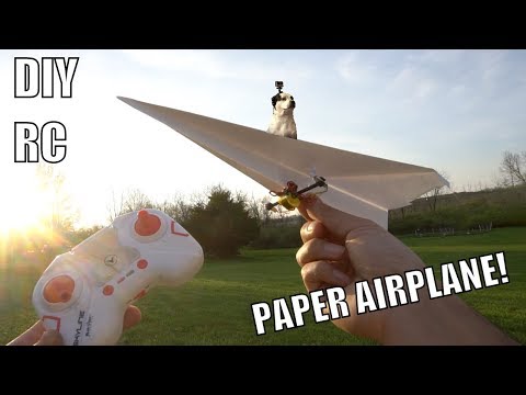 How to Make an RC Paper Airplane – RC Model Aircraft