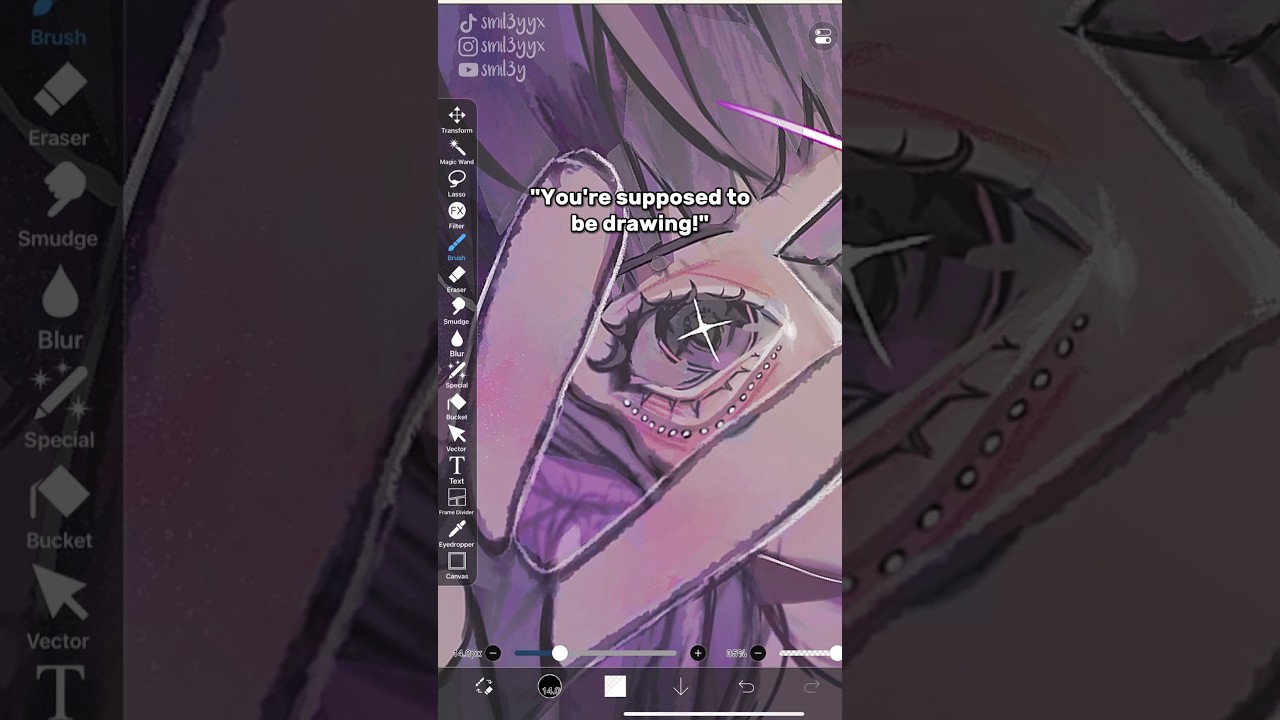 Drawing be like: //#ibispaintx #digitalart