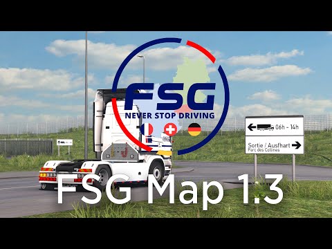 FSG Map for Euro Truck Simulator 2 - TruckyMods