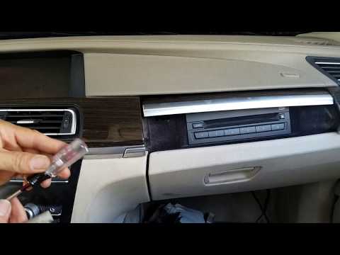 How to Remove DVD / CD Changer from BMW 750 series 2010 for Repair.