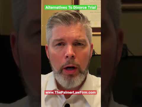 ALTERNATIVES TO DIVORCE TRIAL | Houston Divorce Attorney | #shorts #divorceshorts