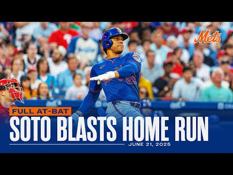 Juan Soto Hits Mets Third-Straight Home Run | FULL AT-BAT