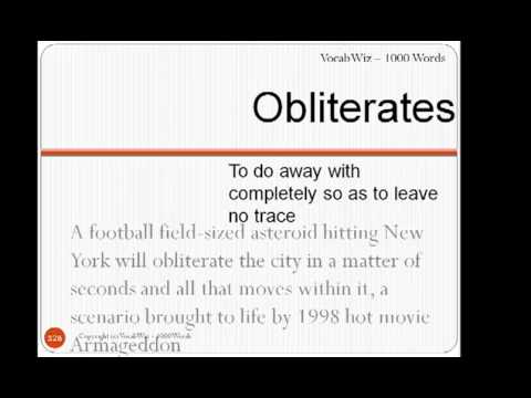 Obliterate