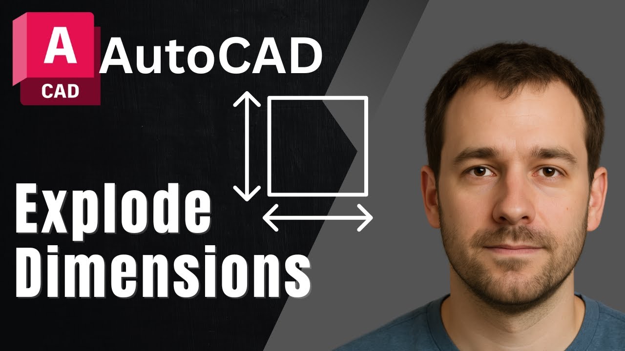 AutoCAD: How to Create Exploded Dimensions (2025 Tutorial)