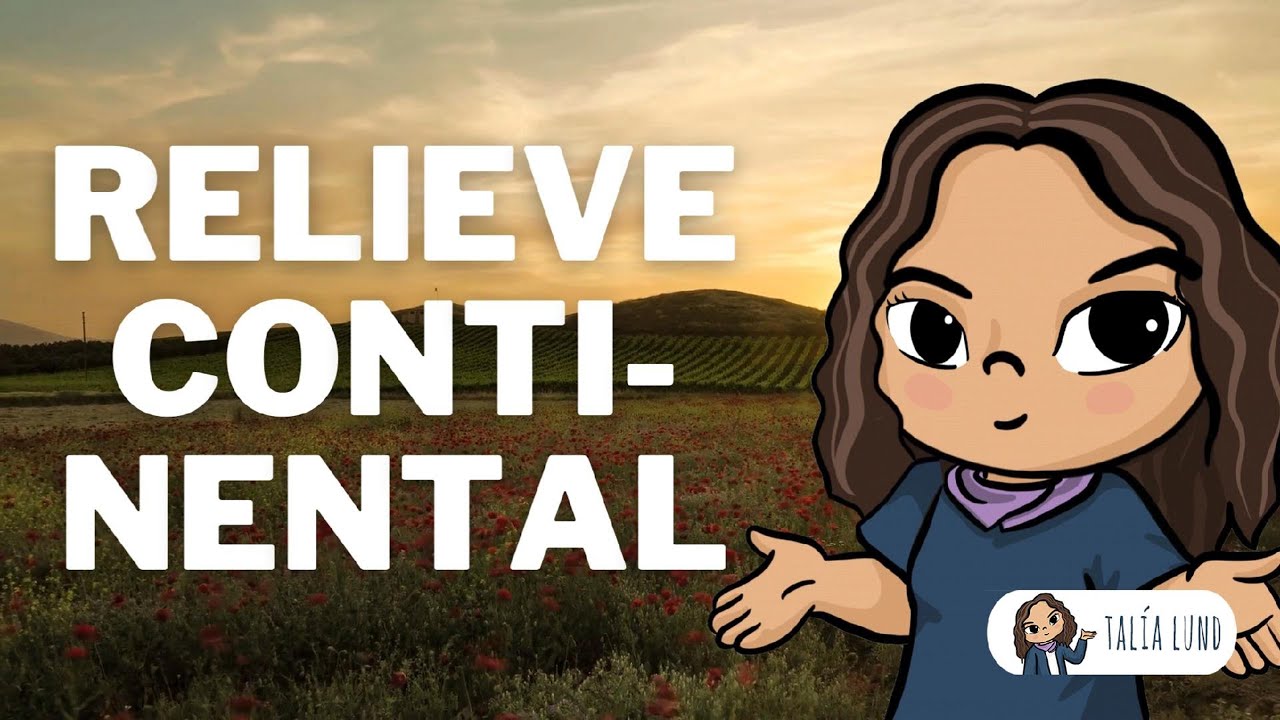 Relieve continental 🏔️🌄🌍 | GEOGRAFÍA | Video Educativo
