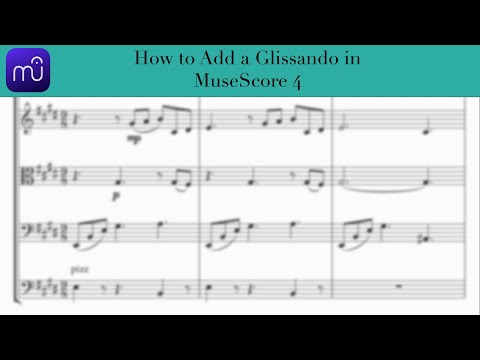 How to Add a Glissando in MuseScore4