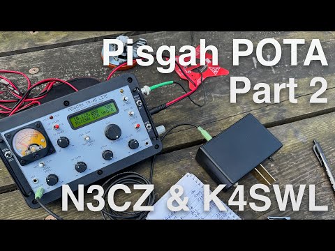 Portable POTA with Vlado: Penntek TR-45L Skinny in Pisgah Forest (Part 2)