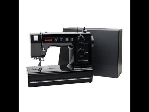 Janome HD1000BE Heavy Duty Sewing Machine Overview
