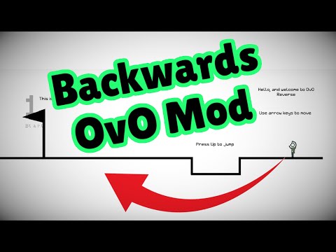 Speedrunning OvO... IN REVERSE?? (Coolmath Games OvO Reverse Mod Gameplay)