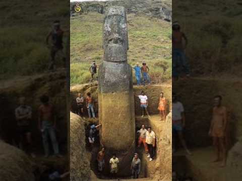 Easter Island Heads actually have full length bodies!
