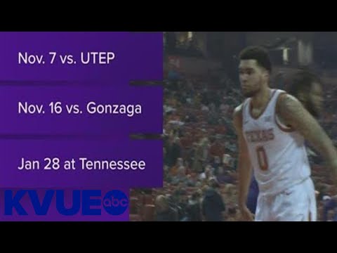 UT releases non-conference basketball schedule | KVUE