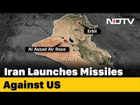 Iran Fires Missiles Against US Bases In Iraq