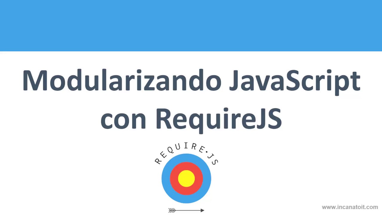 Modularizando javascript con RequireJS