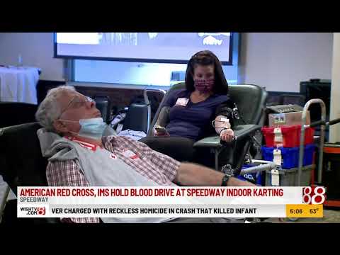 American Red Cross, IMS have blood drive at Speedway Indoor Karting