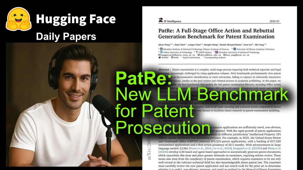 PatRe: New LLM Benchmark for Patent Prosecution