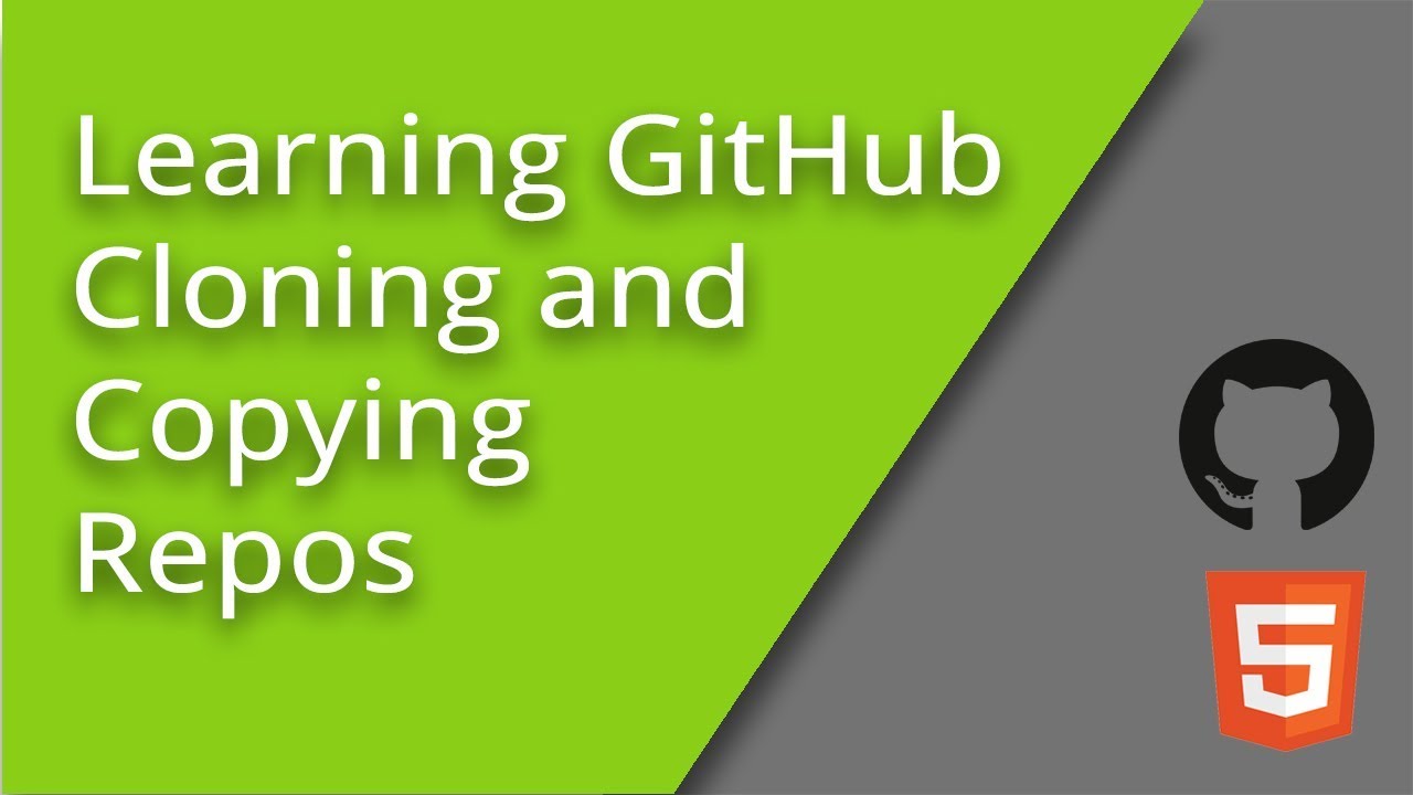 Learning GitHub   Cloning, Deleting, and Recreating Repos
