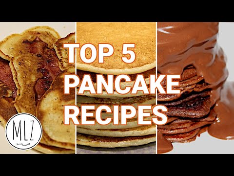 TOP 5 PANCAKE RECIPES | How to Mealz