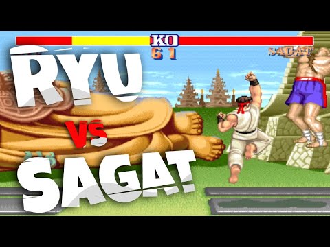 Street Fighter 2 CE 💥 RYU vs SAGAT 💥 (Hardest)