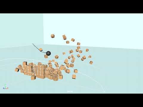 Maya Bullet Physics: Wrecking Ball – Finished Project – Talon R. Blog