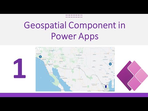 Create Map using Geospatial Component in Power Apps – Power Platform ...