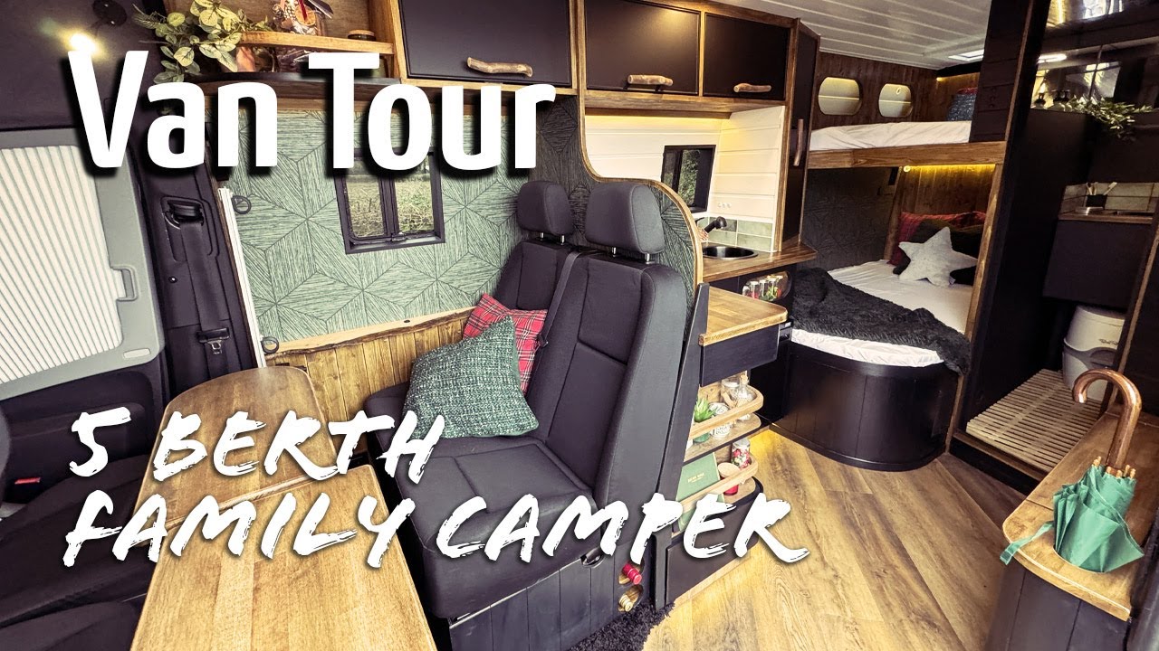 This Deluxe Camper Van Can Seat and Sleep Five People in Ways You Haven ...