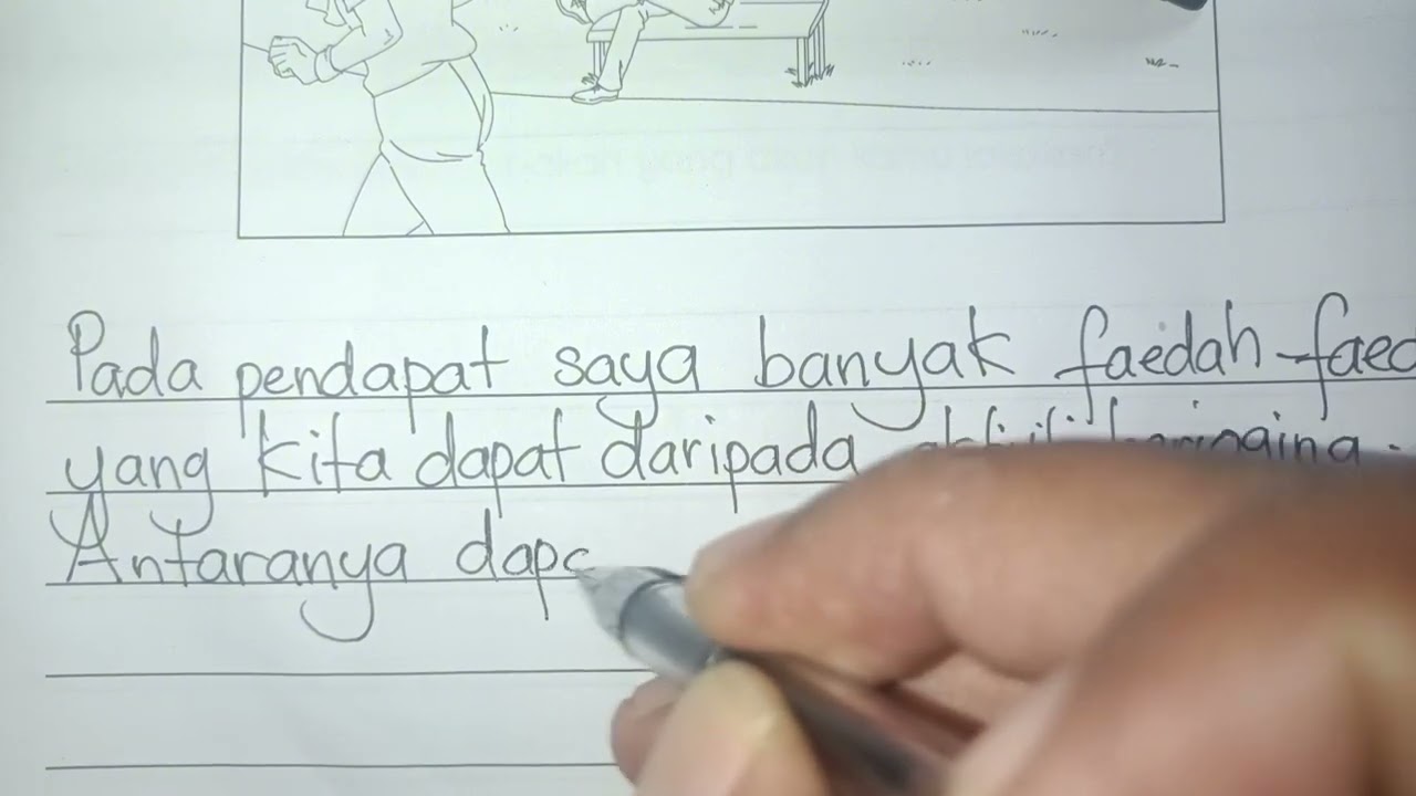 Karangan faedah faedah berjoging