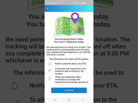 How to use Location Tracking on Android app