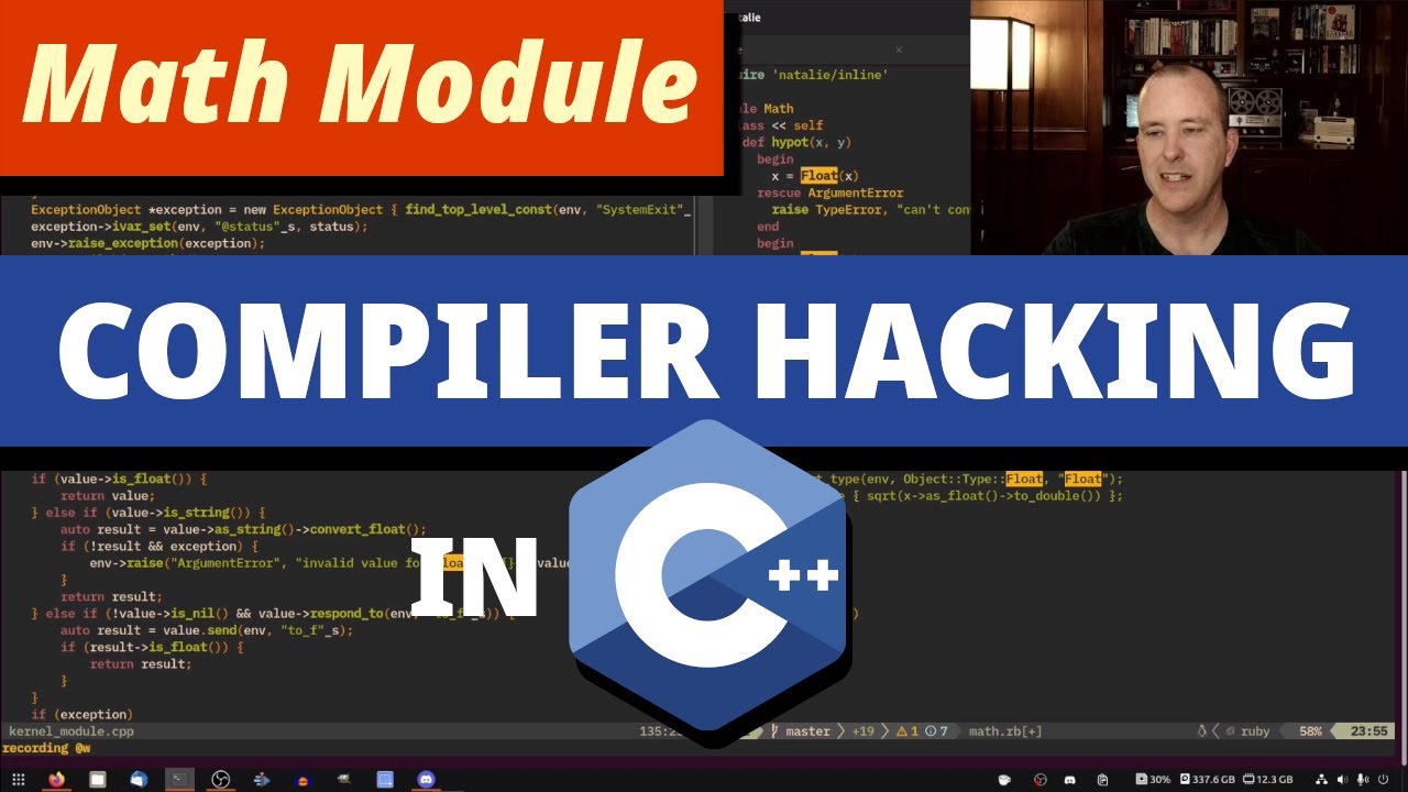Ruby's Math Module | C++ | Compiler Hacking