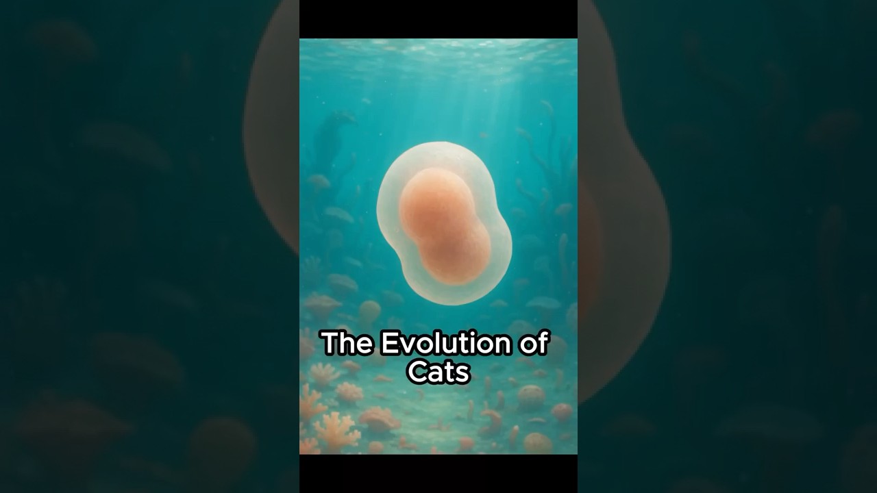The Origin of Cats | How Cats Came to Be #cat #evolution #ai