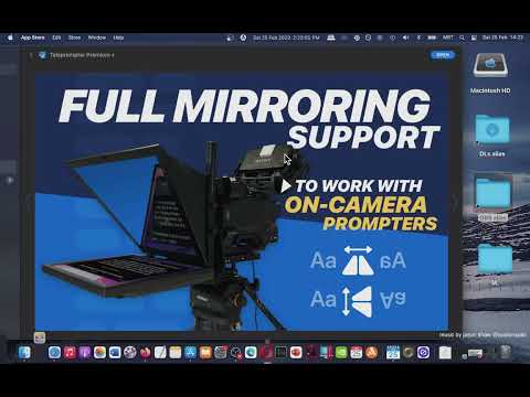 Teleprompter Premium + Mac App Store (Basic Overview)