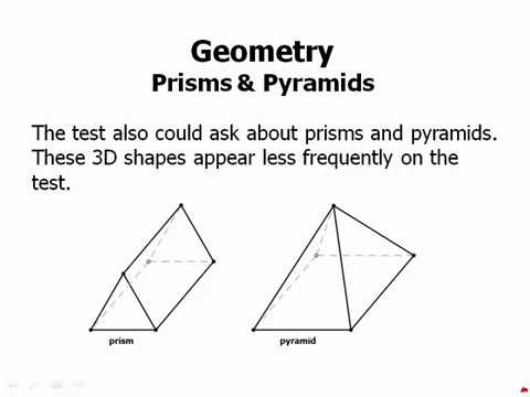 Prisms and Pyramids Video Lecture - Crash Course for GRE