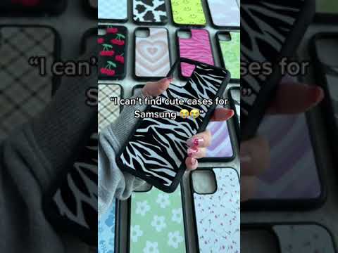 Cute Phone Cases for iPhone, Samsung & Huawei #shorts