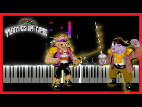 Skull & Crossbones - Teenage Mutant Ninja Turtles: Turtles in Time