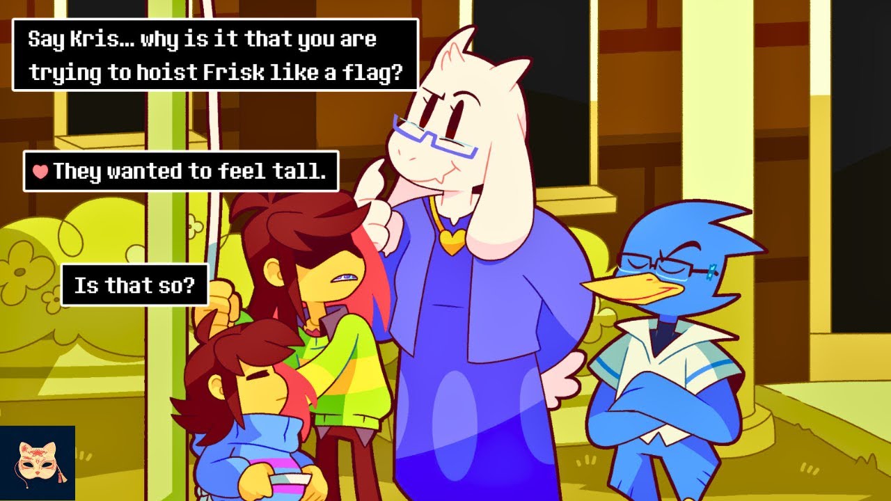 The Whole Family is Weird - Twin Runes Mini Story [ Deltarune/Undertale Comic Dub ]