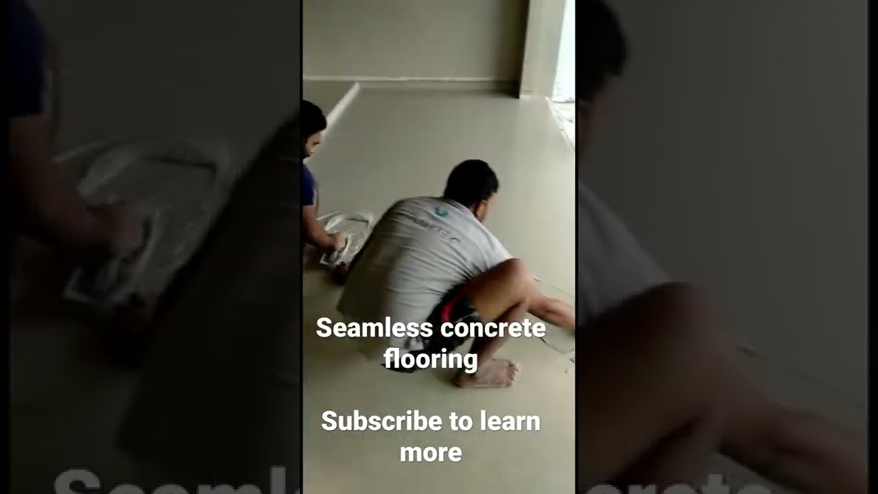 Seamless concrete floorings #neocement #colortekpaints#mumbai #india