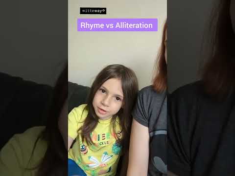 Rhyme vs Alliteration