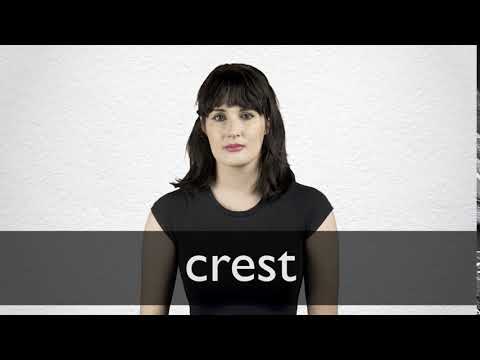 How to pronounce CREST in British English