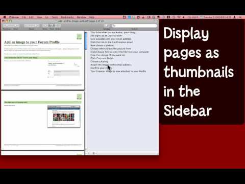 Open and Resequence PDFs with Apple Preview