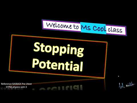 Stopping Potential (Chapter 24 Quantum Physics)