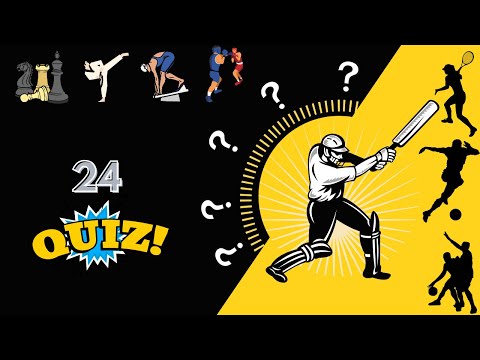 24 Sports TRIVIA QUIZ #1 : Sports Quiz Question and Answers - Test Your Sport Knowledge| Trivia Quiz