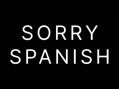 SORRY SPANISH PRONOUNCE | How To Say Sorry In Spanish | @RajuSNair