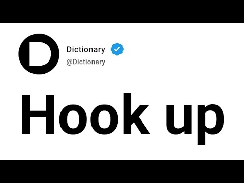 Hook up Meaning In English