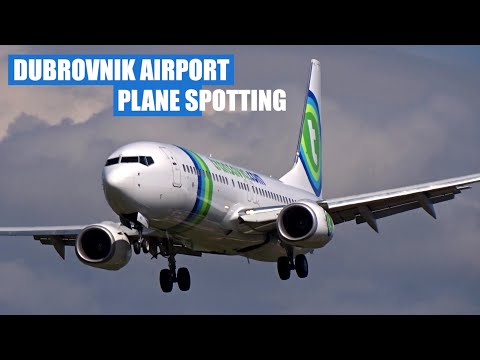 Dubrovnik Airport DBV/LDDU - 10 Minutes of Plane Spotting - No.3