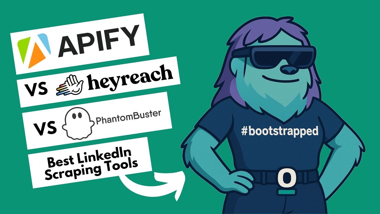 Top 3 Best LinkedIn Scraping Tools (Apify vs PhantomBuster vs Heyreach) 2025 Review