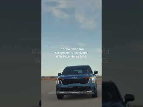 Built for the Unstoppable | The Kia Sorento Turbo-Hybrid SUV