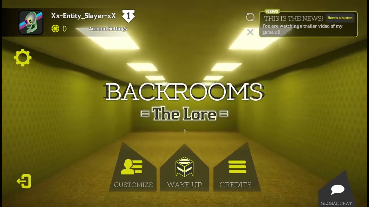 Backrooms: The Lore (alpha version) trailer