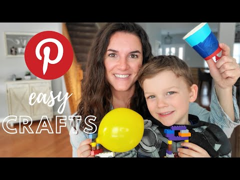 3 EASY PINTEREST CRAFTS FOR KIDS || Our last video???