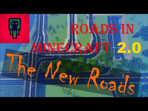 ROADS IN MINECRAFT 2.0 - The most realistic road system in Minecraft ...