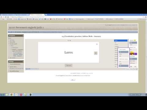 Quizlet: vocabulary flashcards