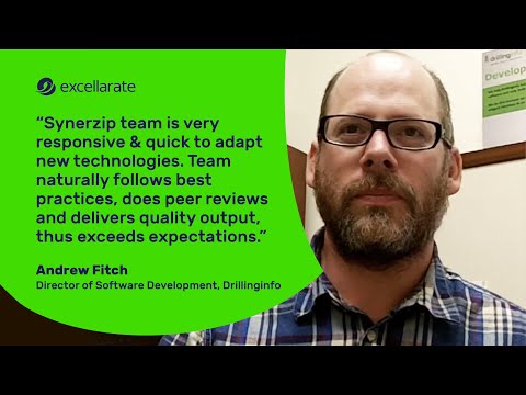 [Client Testimonial] - Andrew Fitch, Director of Software Development, Drillinginfo